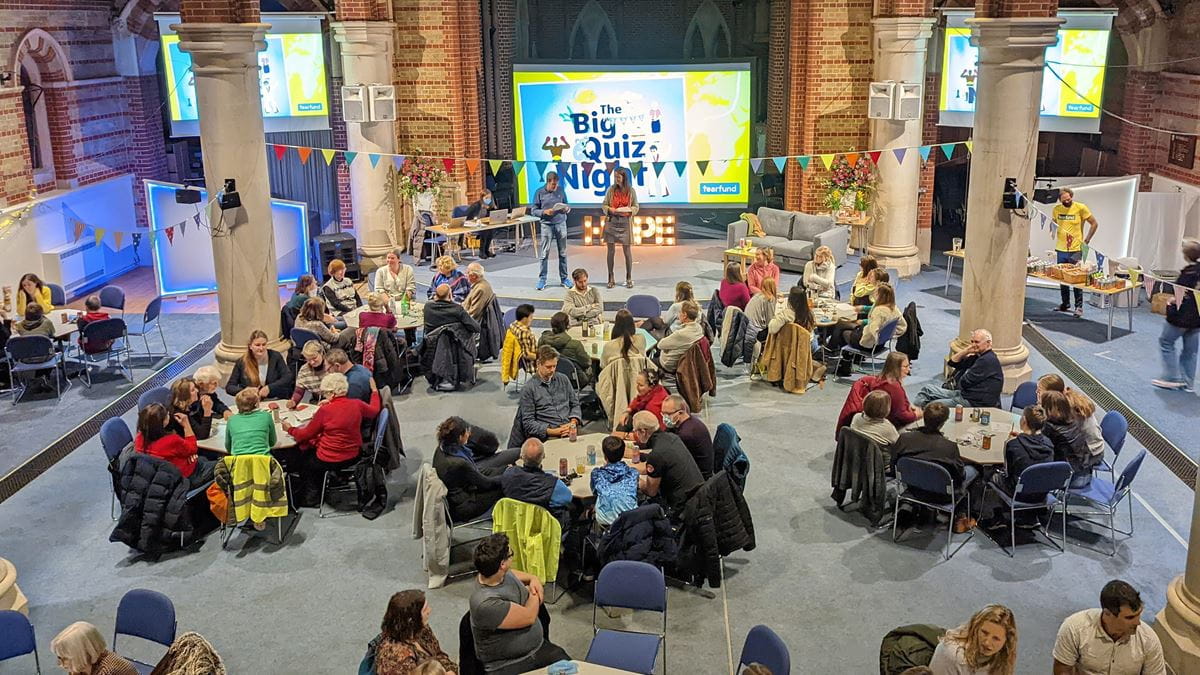 Find a Big Quiz Night Church - Tearfund