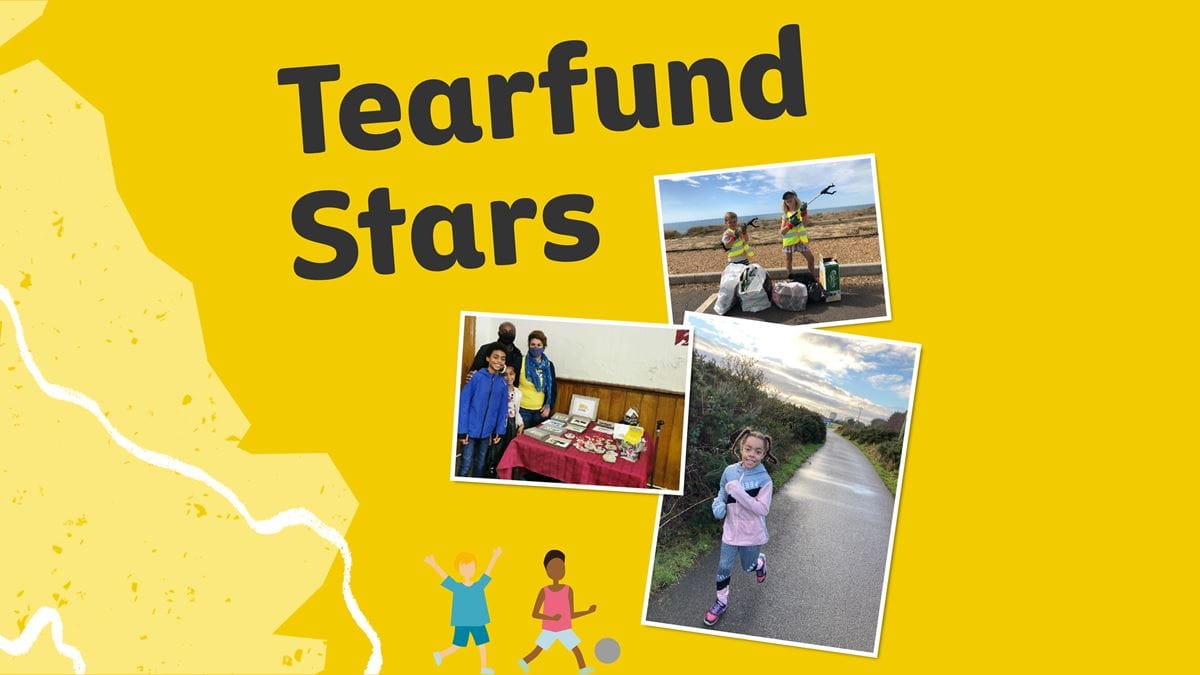 Tearfund Stars: Fundraise with your children - Tearfund