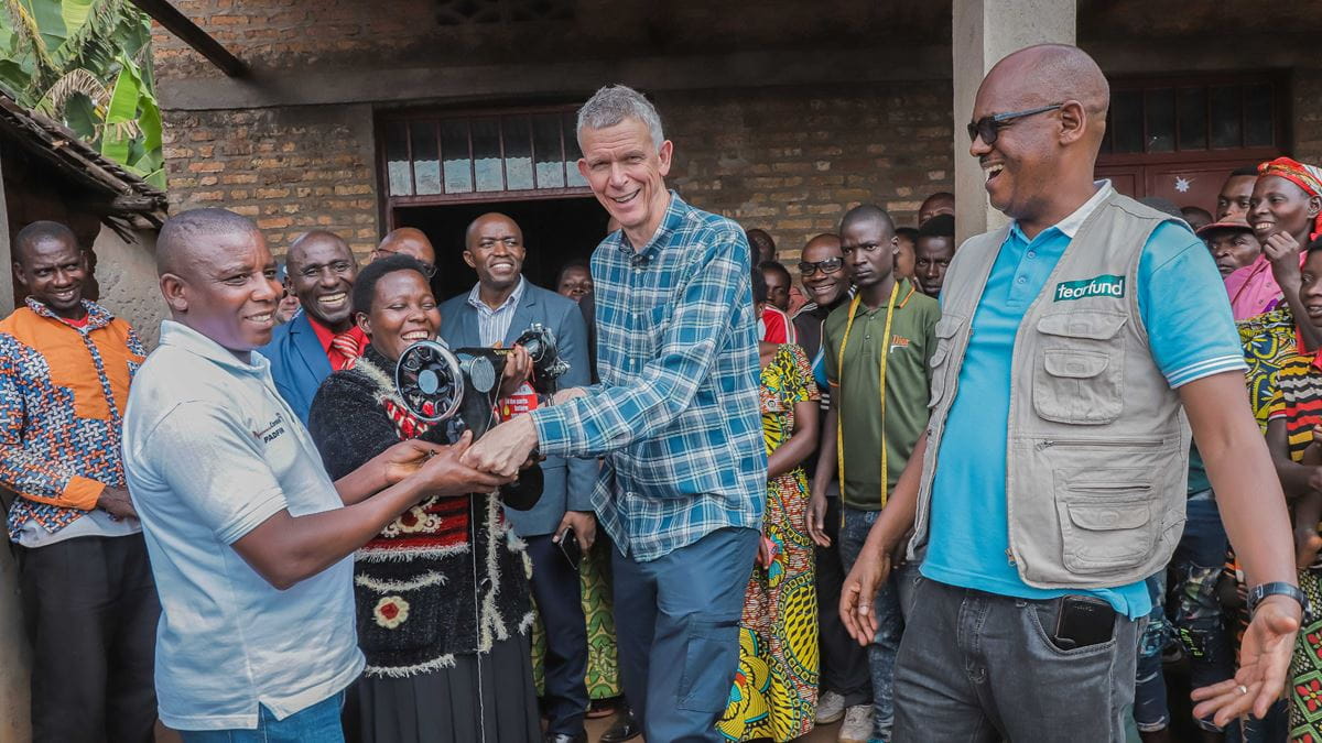 Nigel Harris prepares to hand over his role as Tearfund CEO - Tearfund